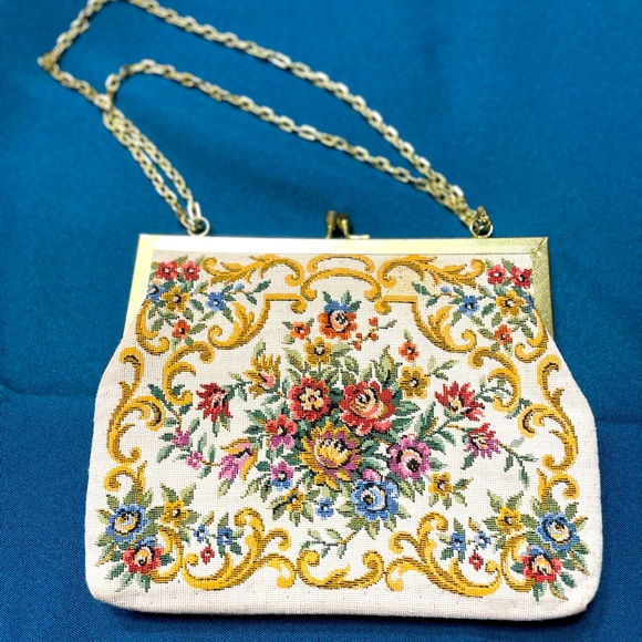 Bags | Vintage Tapestry Bag | Poshmark